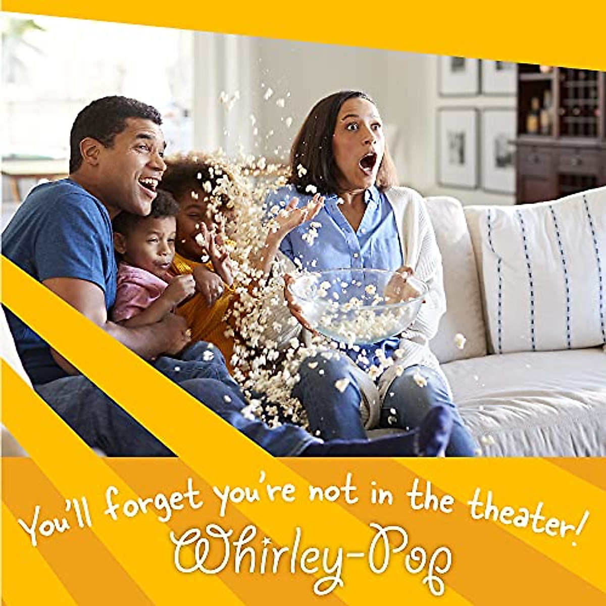Wabash Valley Farms Fun Popcorn Bowl - 6 qt Family Size