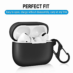 LiZHi for Airpods Pro 2nd Generation Case Cover 2022, Soft Silicone Skin Cover Shock-Absorbing Protective Case with Keychain for New Apple Airpods Pro 2 Case, Blue