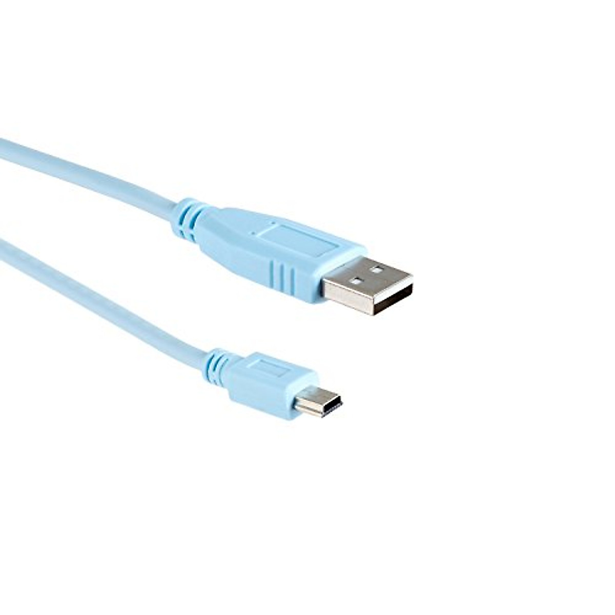 RW RoutersWholesale USB 2.0 Console Cable Compatible/Replacement for Cisco A-Male to Mini-B Cord - 6 Feet (1.8 Meters)