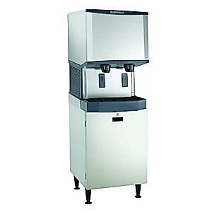 Scotsman HID525A-1 Meridian Nugget Ice & Water Dispenser, 25-Pound Capacity, Stainless Steel, 115-Volts, NSF