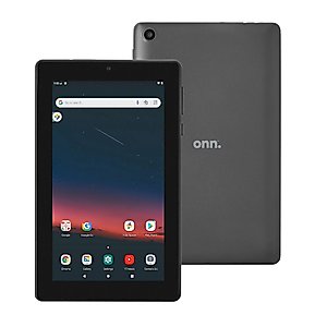 Onn Surf Tablet Gen 3 2022 MTK Quad-Core 32GB eMMC 2GB 7" (1024x600) Touchscreen Android 12 Go 2 Cameras Charcoal (Renewed)