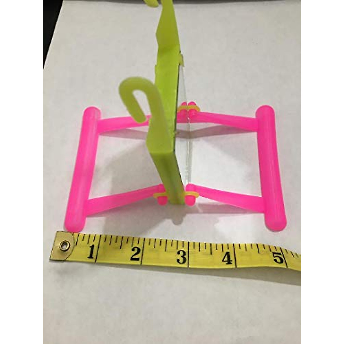 2 Bird Cage Mirrored Swing Perch Toys lot of 2