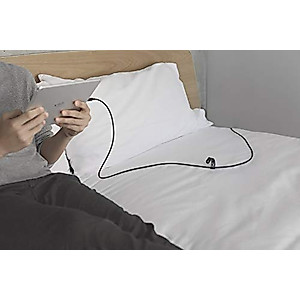 Native Union BELT Cable XL - 10ft Ultra-Strong Reinforced [MFi Certified] Durable Lightning to USB Charging Cable with Leather Strap compatible with iPhone 14, iPhone 13, iPhone 12 and Earlier(Cosmos)