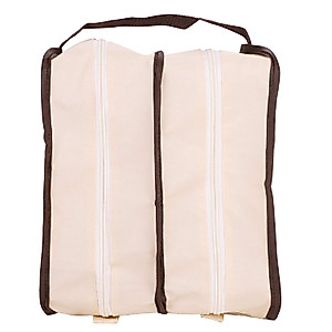 Boots Storage Bag Portable Short Boots Bag Visuable Foldable Boots Cover Protector Bag Dustproof Waterproof Shoes Handbag Hunting Fishing Riding Hiking Boots Carrier Box Bag Shoes Organizer