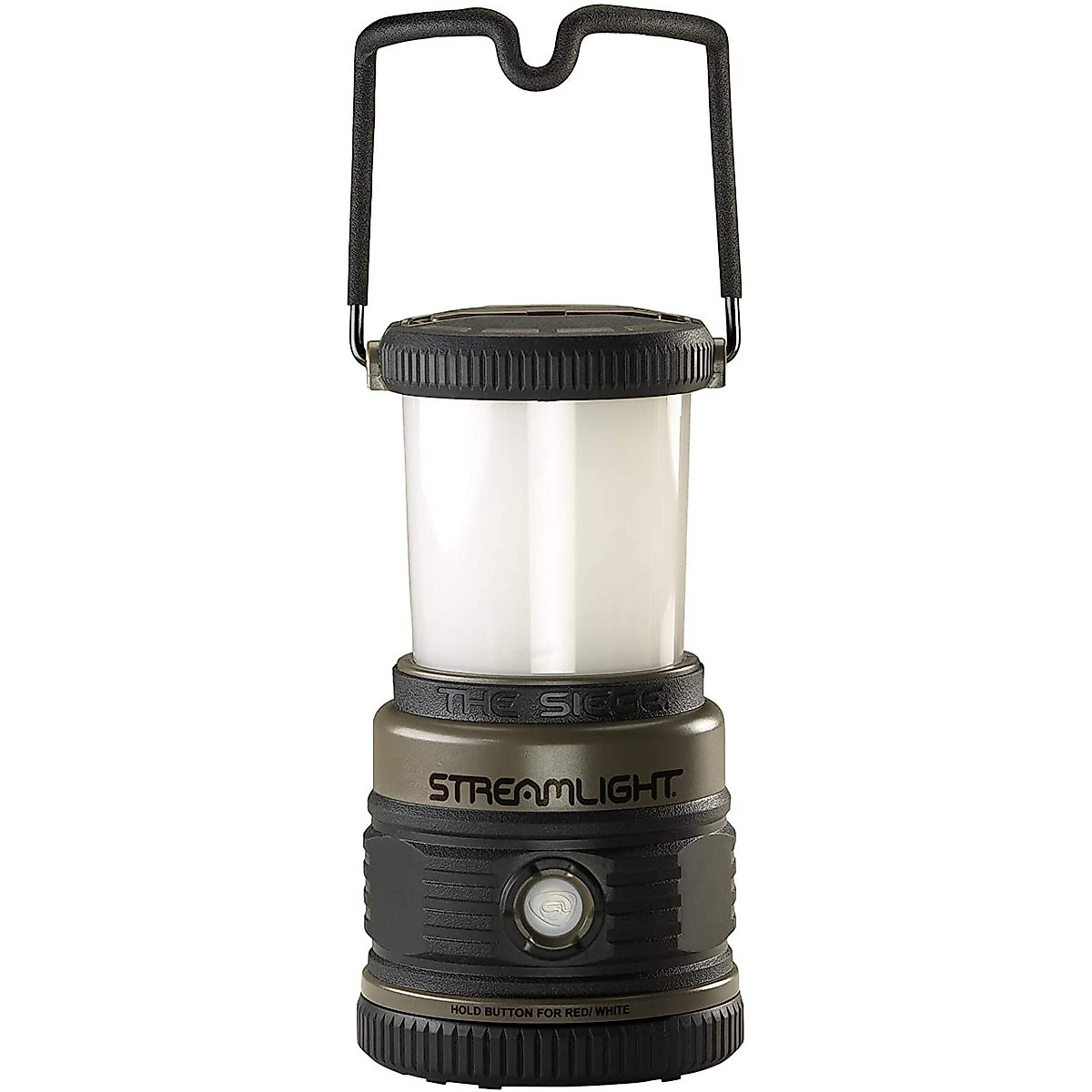 Streamlight 44931 Siege 540-Lumen Compact D Alkaline Outdoor Hand Lantern/Flashlight Combo, Coyote