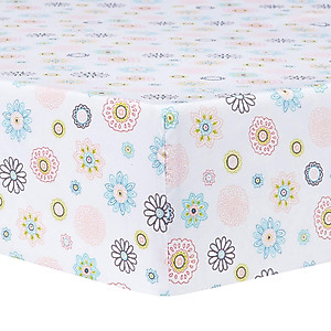 Waverly Blooms by Trend Lab 5 Piece Crib Bedding Set, Nursery, Pink