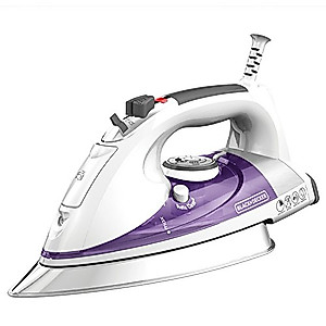 BLACK+DECKER IR1350S with Extra Large Soleplate, 13.2" x 16.3" x 7", Purple