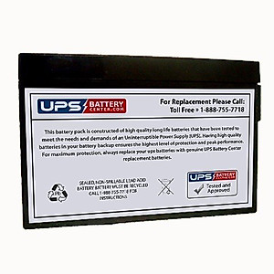 12V 2Ah Enersys Genesis NP2-12, 12V 2Ah Sealed Rechargeable Lead Acid Battery Compatible Replacement