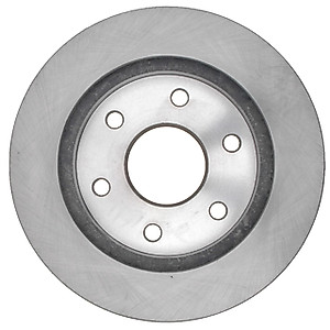ACDelco Silver 18A925A (19241877) Non-Coated Front Disc Brake Rotor