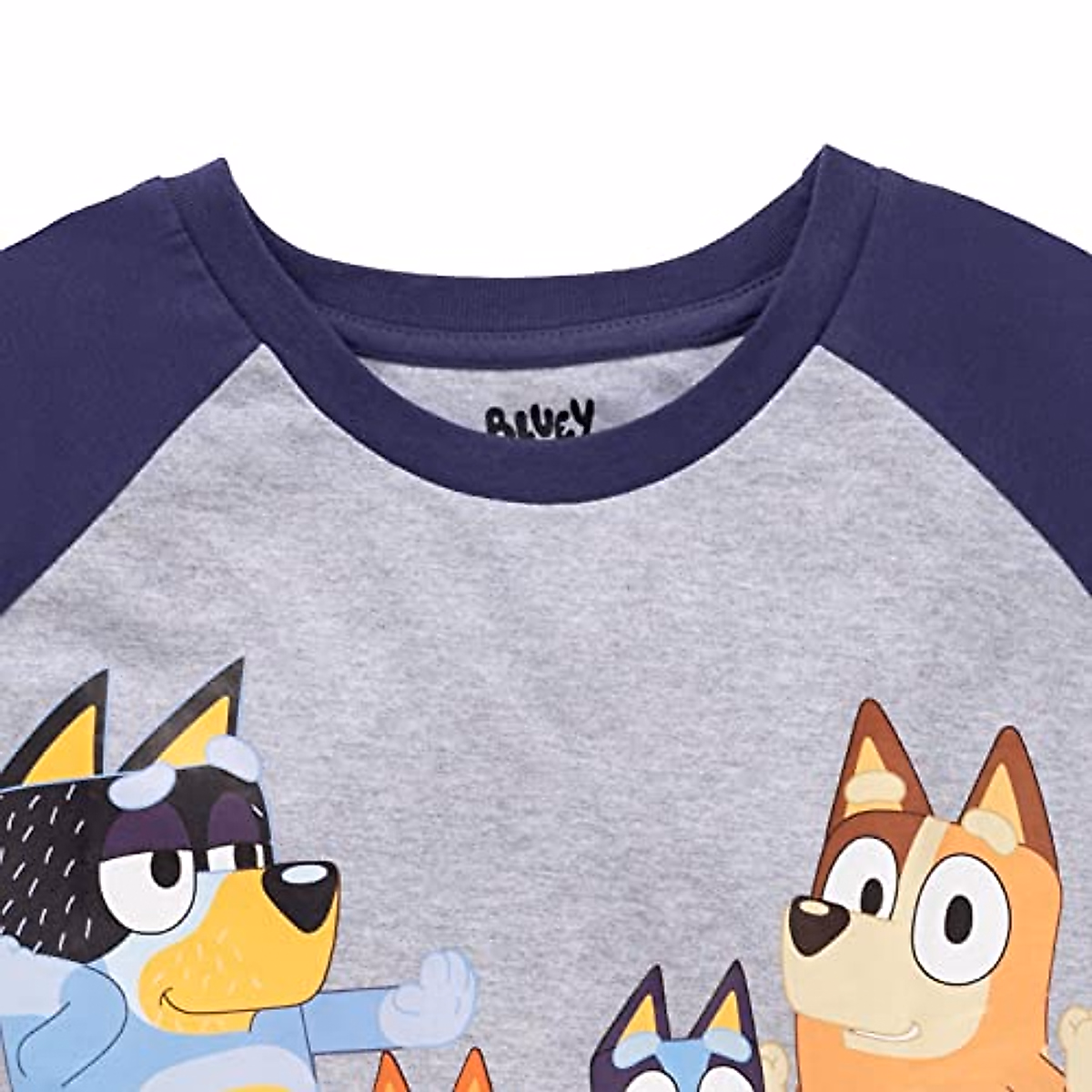 Bluey Bingo Dad Mom Toddler Boys Long Sleeve Graphic T-Shirt Bluey Family 5T