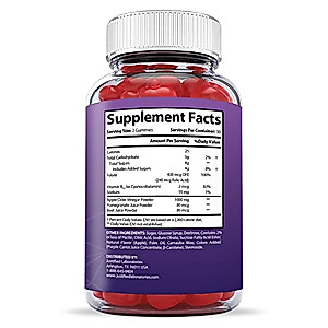 Justified Laboratories Royal Keto ACV Gummies 1000MG with Pomegranate Juice Beet Root B12 60 Gummys