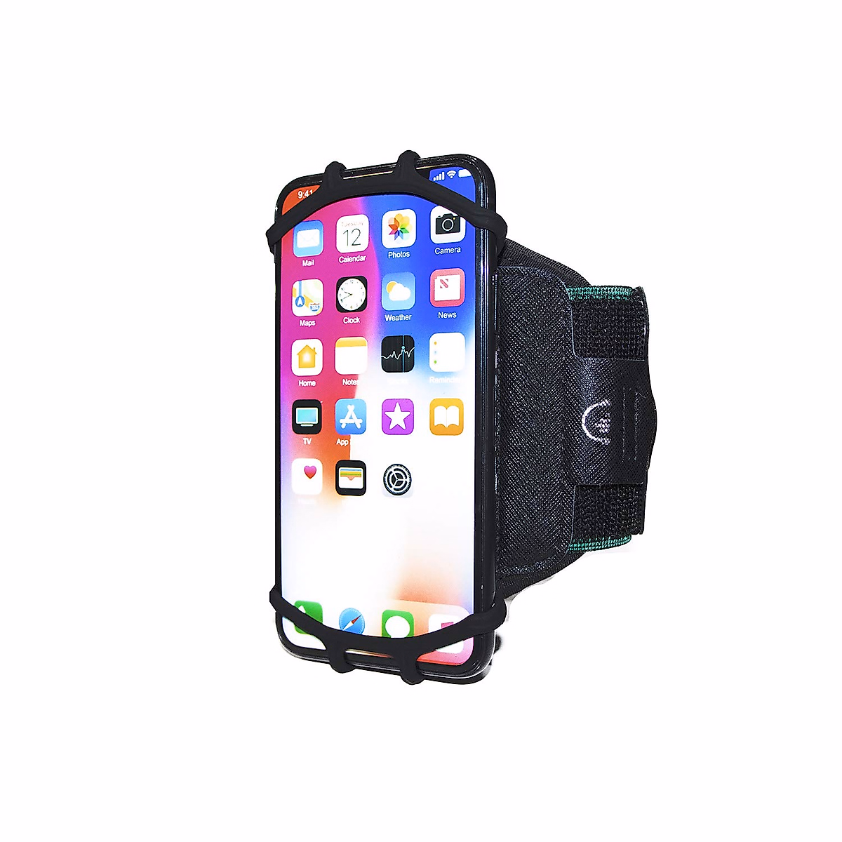 360°Rotation Sport Running Armband Cell Phone Holder for Google Pixel 8 7 6 Pixel 7a 6a, iPhone 14 13 Pro 12 11 15 Pro Max/14 Plus/XR/XS/X, Samsung Galaxy S23 S22 Ultra S23 S21 S20 Plus FE A54 A53 A33