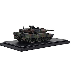 Die cast Military Tank Models 1:72 Scale Leopard 2 A5 Tank Zinc Alloy Static Model Die cast Manual Assembly Army Tank Model for Collection Gift（Pn: 12172PA）