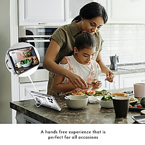 Shields Up Designed for iPhone 15 Pro Max Case, Minimalist Wallet Case with Card Holder (3 Cards) & Ring Stand, [Drop Protection] Slim Protective Cover for iPhone 15 Pro Max (6.7 inch) - Clear