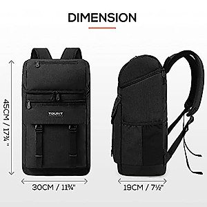 TOURIT Backpack Cooler Leak Proof 28 Cans Cooler Backpack Insulated Waterproof Cooler for Men and Women, Picnic, Hiking, Work, Trip