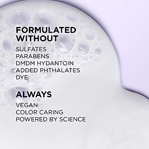 L'Oreal Paris Sulfate Free Glossing Shampoo and Conditioner Set with Hair Treatment, Intensifies Hair Shine & Smoothness, pH Balanced Vegan Hair Care, EverPure, 8.5 Fl Oz