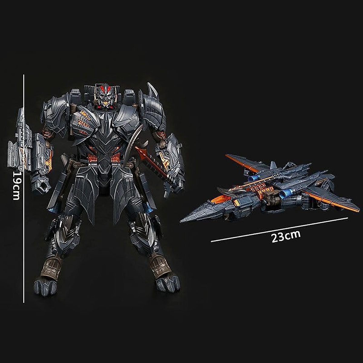 SkateIN Deformation Robots Toys, Car Robot Toys Anime Toy Action Figures 2 Modes Alloy Action Figure Toys Movie Fans Anime Collection Deformation Car Model Robot Toys for Kids Boys and Girls