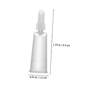 Beavorty 50pcs Ampoule set plastic ampule tips replacement ampule tips ampule dispensing tips applicator tips caps plastic bottle cutter ampule applicator tips bottle tips mini box cover