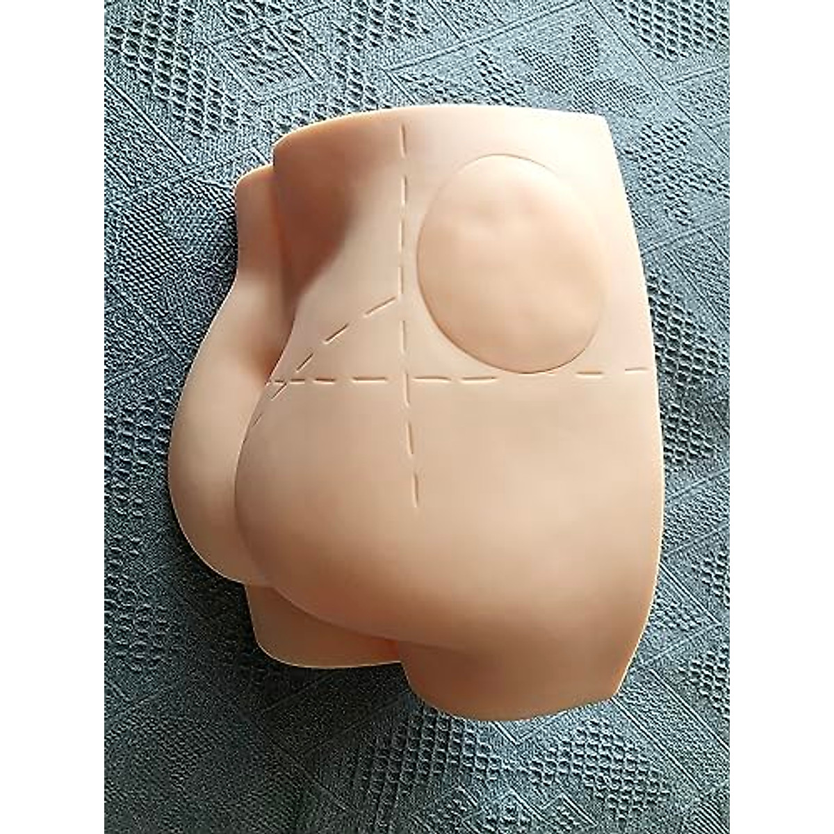 VYONNE Hip Muscle Injection Training Simulation Injection Medical Nursing Hip Injection Teaching Model Intravenous Practice Kit with Skin