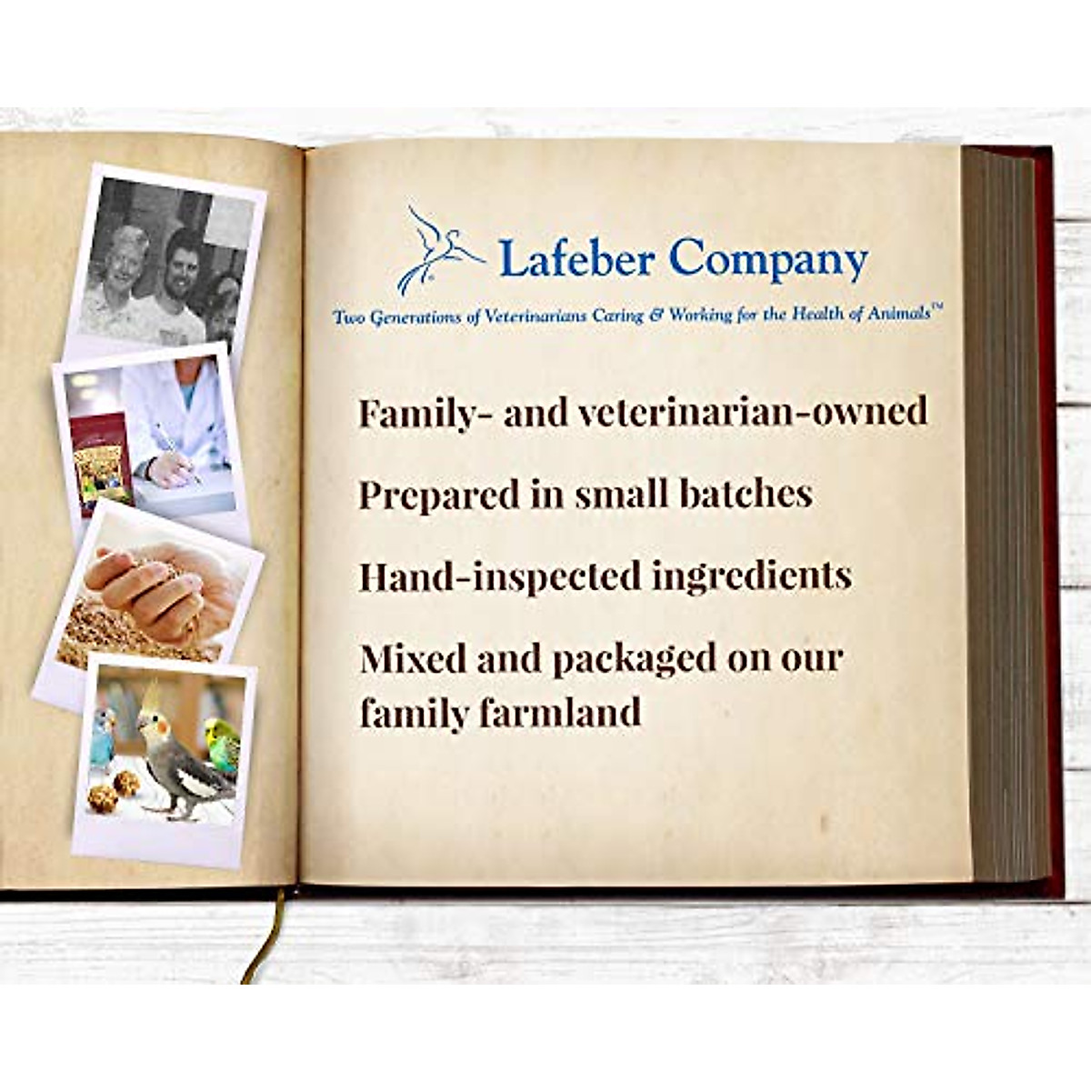 LAFEBER'S Senior Bird Nutri-Berries Pet Bird Food, Made with Non-GMO and Human-Grade Ingredients, for Parakeets & Cockatiels, 10 oz