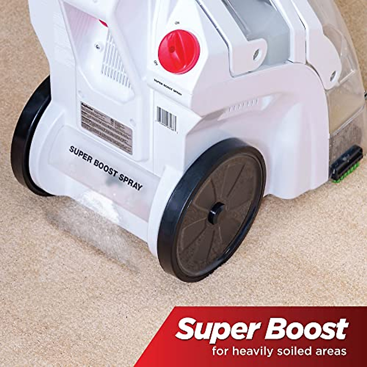 Rug Doctor Pet TruDeep Carpet Cleaner, Pet Upholstery Tool, Best-In-Class Suction Power, Dual Brush Cross-Action Technology for One-Pass Cleaning