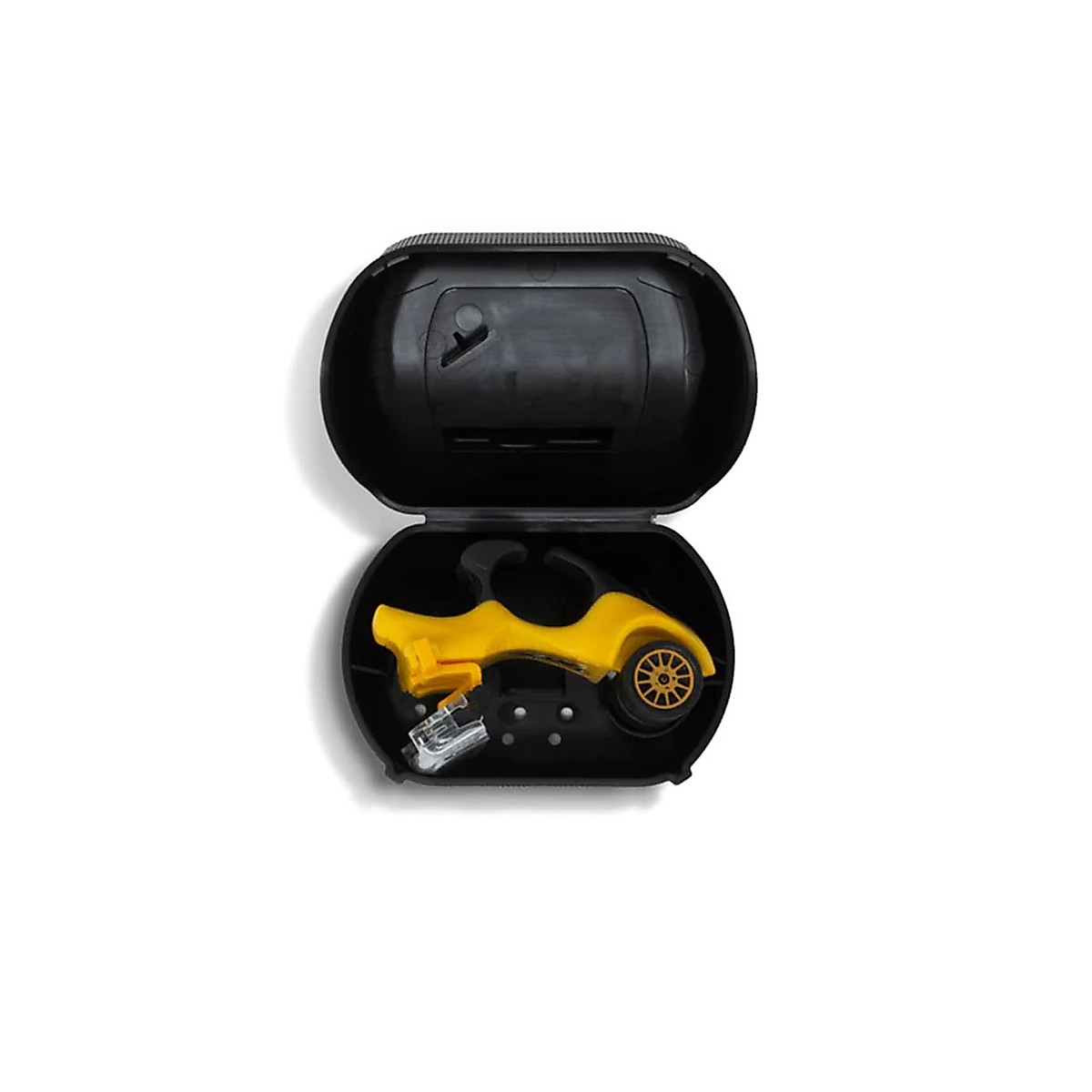 HeadBlade ATX Headshaver with HeadCase - Rigid Body with Multiblade Design and Non Slip Rubber Ring for Easy Reach, Close Shave