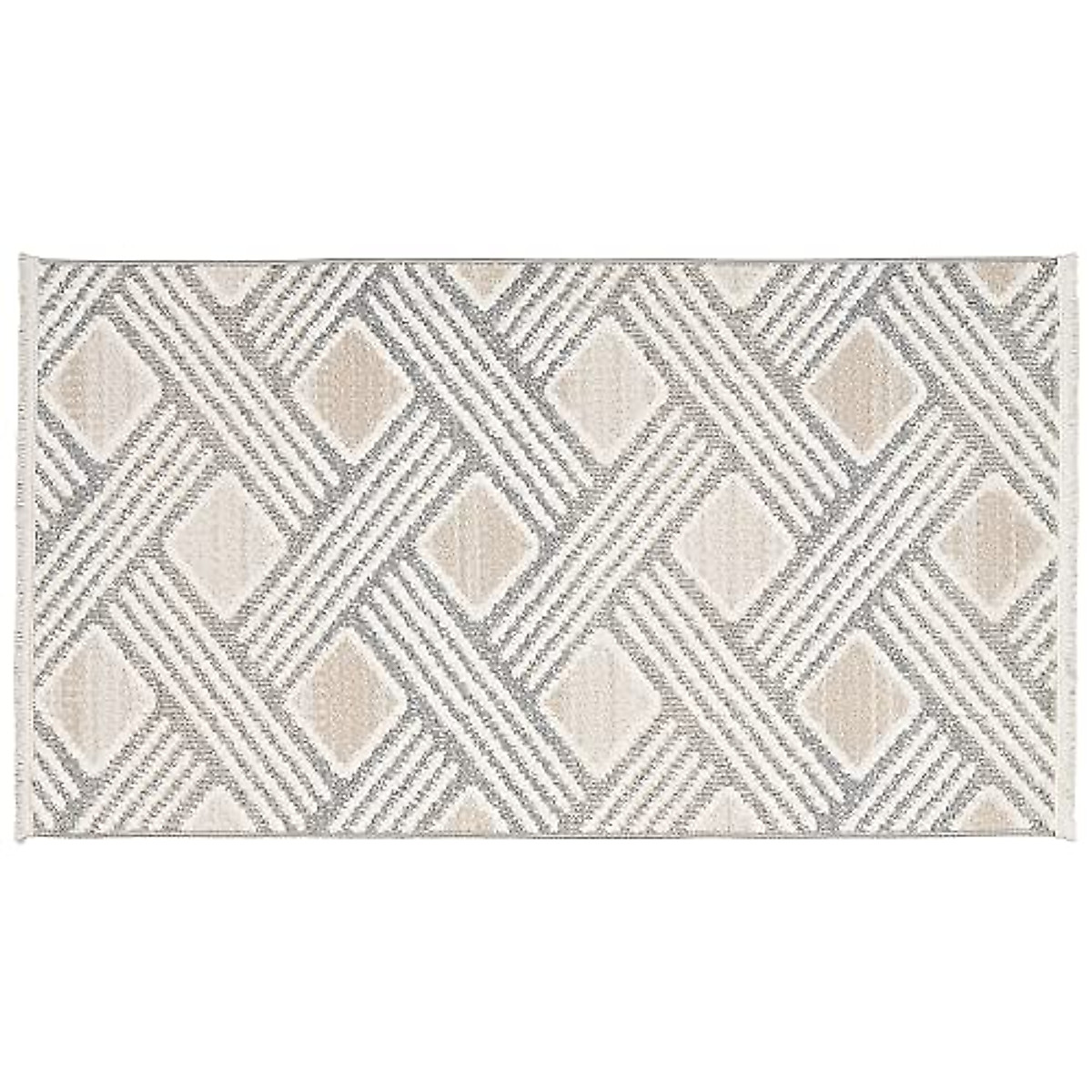 Nourison 26 x 45 Renzo Accent Rug 26"" X 45"" Beige