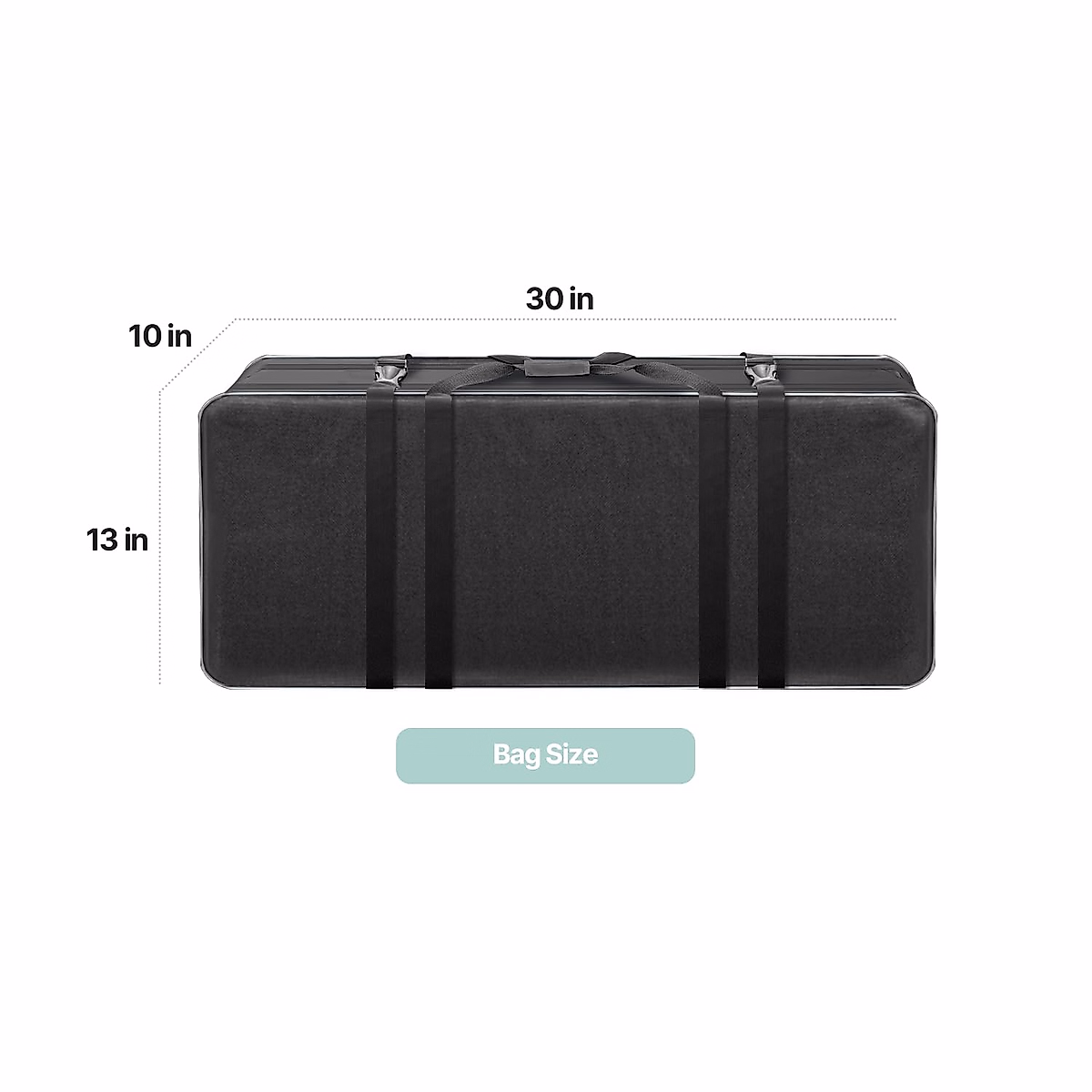 LimoStudio 30 x 10 x 13 inch (L x W x H) Hard Shell Frame, Photo Equipment Large Carry Bag, Shoulder Strap, Thick Pad All Sides Inside, Soft Cushion Compartment Storage Protection, AGG2480