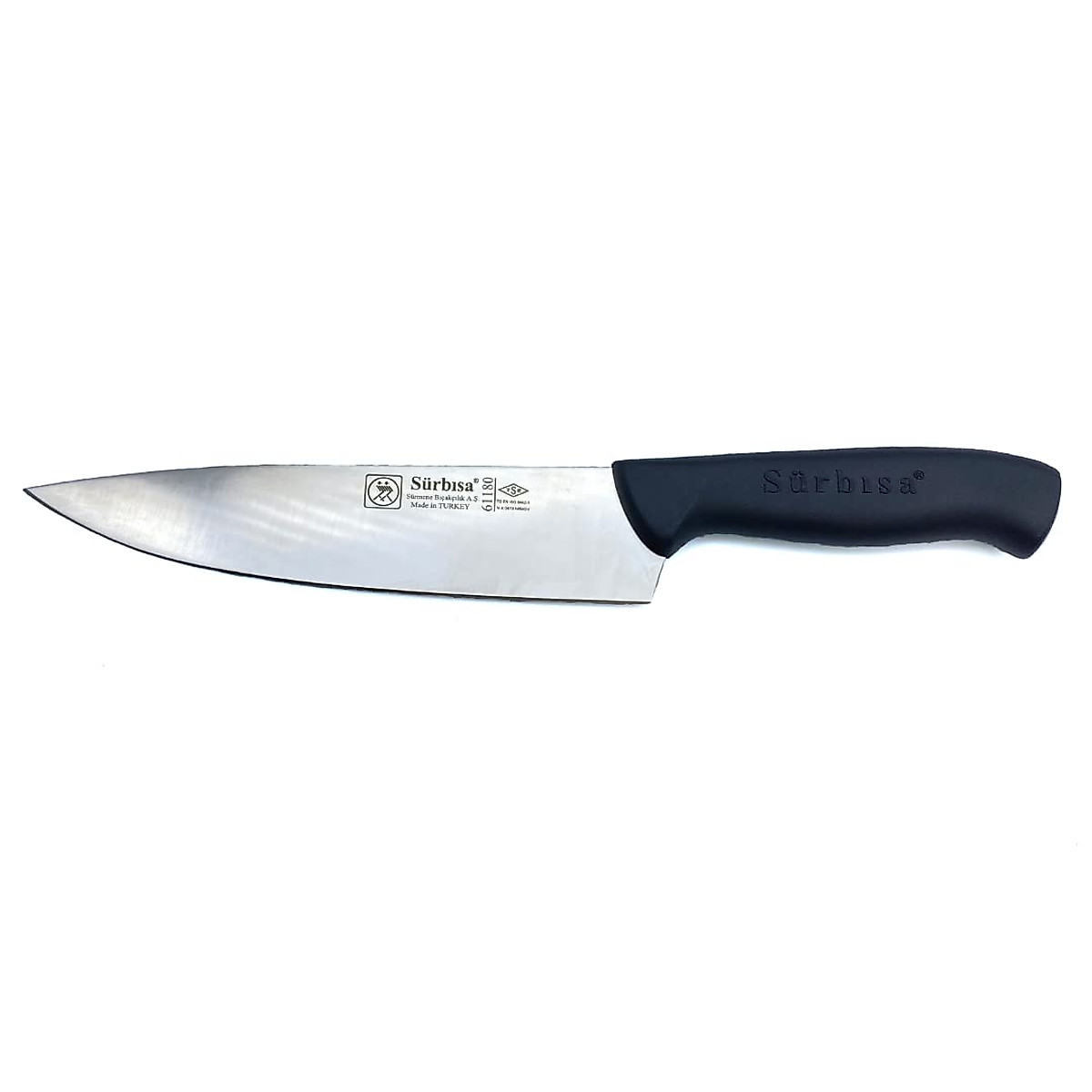 Sürbısa Chef Knives - Super Sharp 8'' Kitchen Knife, Turkish Stainless Steel Chef Knife