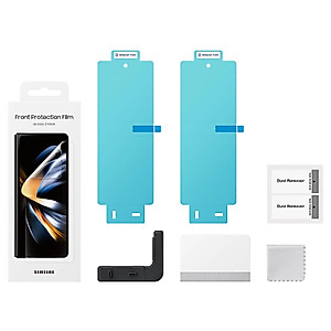 SAMSUNG Z Fold 4 Screen Protector - Front Protective Film, Phone Display Shield, High Touch Sensitivity, Anti-Scratch & Fingerprint Protection - Transparent, Clear