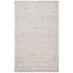 SAFAVIEH Himalaya Collection 8' x 10' Grey HIM153F Handmade Premium Wool & Viscose Area Rug