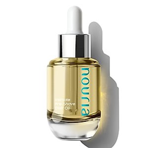 IntiMD Nouria Intimate Pre-Shave Elixir Oil, HydroLock moisturizer conditioner nourishing formula helps with Ingrown Hair, Itch, Razor Bump, Razor Burns for Bikini Area, Legs, Underarm
