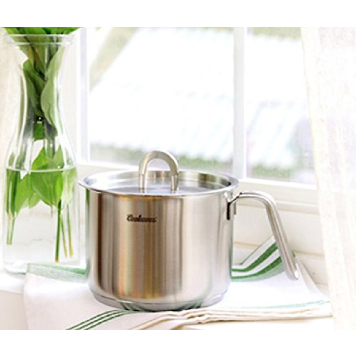 Cookever COOK304 Premium Cookware Non Stick Stainless Steel Multi Pot 5.5 Inch