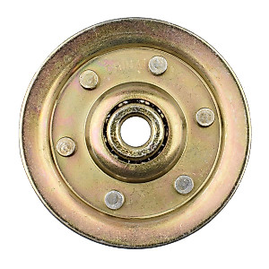 Heavy Duty Garage Door 3" Pulley Kits, 3/8" bore 200LB Load Rating, Kits Including 2 Stationary Pulleys and 2 Rear Wheel Pulleys with Clevis Fork, 2 Bolts 3/8-16 x 2 Long and 2 Serrated Flange Nuts