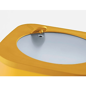 Guzzini - Kitchen Active Design, STORE&MORE BIO Set of 3 Shallow Airtight Fridge/Freezer/Microwave Containers - Multicolour, 19,5 x19,5 x h9,3 cm | 450/975/1900 cc - 17072552