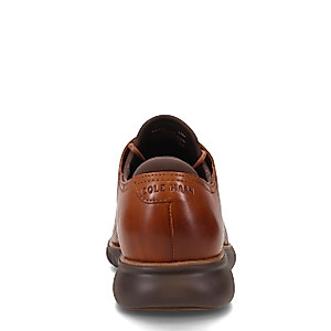 Cole Haan Men's 2.Zerogrand Laser Wingtip Oxford, British tan/Java, 10