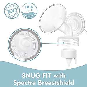 [6-Count] Papablic Duckbill Valves for Spectra and Medela, Replaceable Duckbill Valves for Spectra S1 Spectra S2 valves and Medela Pump in Style, BPA/DEHP Free
