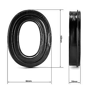 Cooling Gel Ear Pads Replacement Ear Cushions for 3M Worktunes Connect/Tactical 100/300/500/Shot Gunner II/Sound Trap/Swat Tac/Tactical 6-s/Tacticalpro/Pel X1A-X5A Hearing Protector