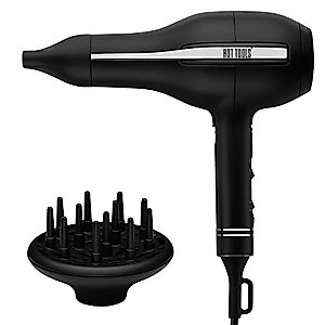 Hot Tools Pro Artist Black Gold 2000-Watt Ionic Hair Dryer | Ultra Powerful Airflow