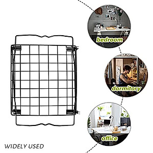 2 Pcs Locker Shelf, 12" Stackable Locker Shelves for School Lockers Office Locker Organizer Suitable for School, Office, Bathroom