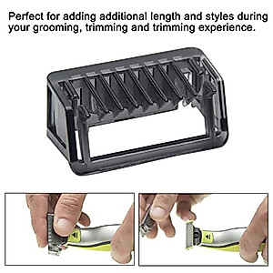 Caliper Limit Comb Barbershop Tools Reused One Blade Beard Shaving Template compatible with Male 1mm