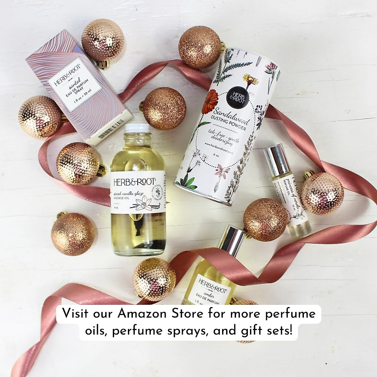 Herb & Root Sandalwood Perfume Oil Rollerball (Roll On) | Single Note Fragrance