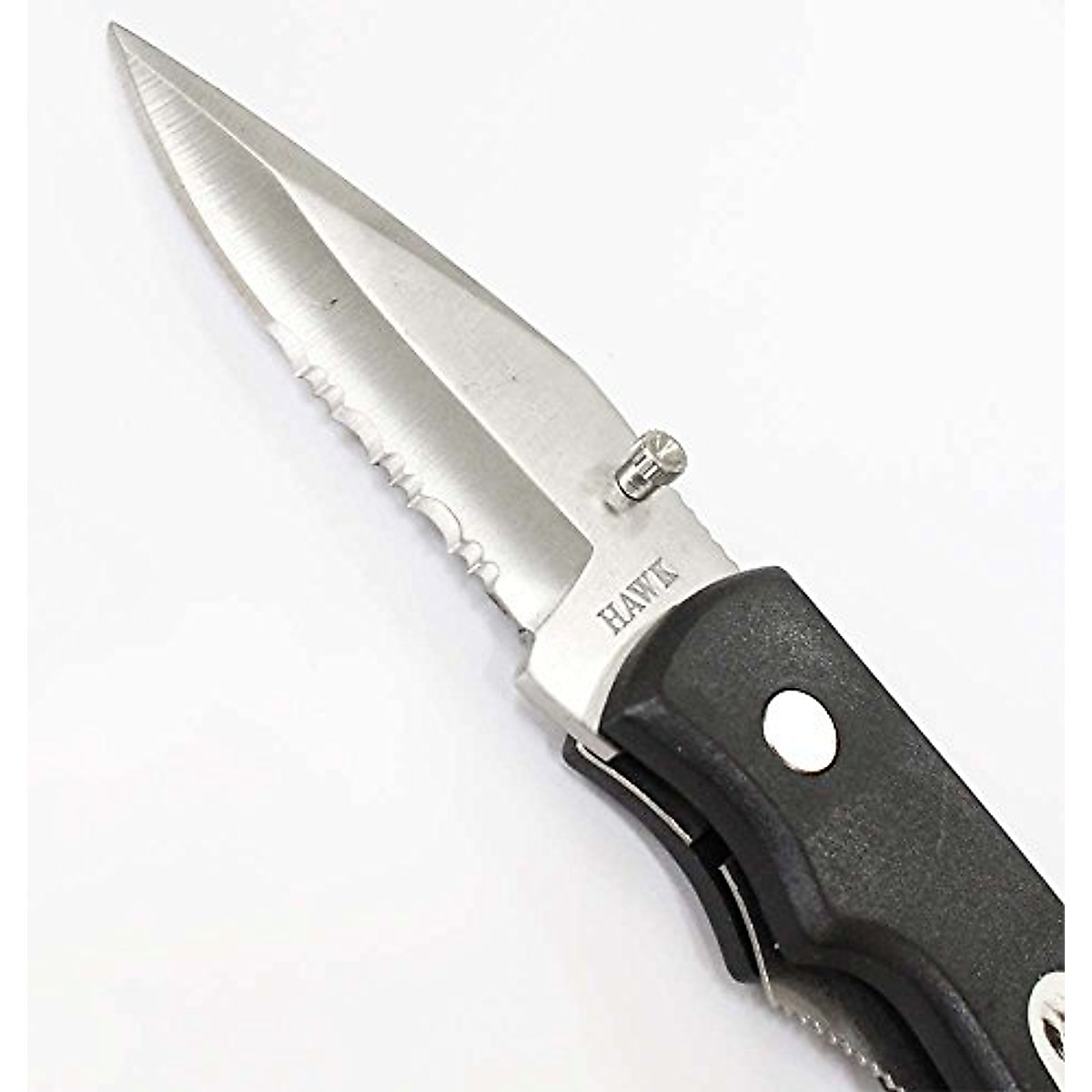 ToolUSA Folding Pocket Knife & 6-Inch Combination Sharpening Stone