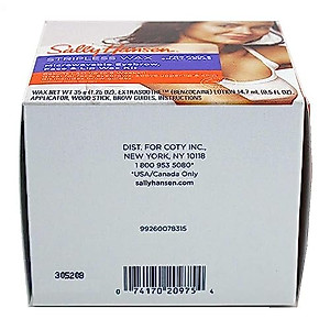 Sally Hansen Microwaveable Wax Kit For Eyebrow/Face/Lip (3 Pack)