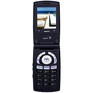SANYO Sprint Katana LX Cell Phone Black CDMA No Contract Req'd Nib