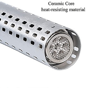 GasSaf Electric Charcoal Fire Starter and Lighter for Big Green Egg Fireplace Fire Pits Campfires and Others, with Built-in Blower Quick BBQ Lighting Charcoal, Wood and Others(Ceramic Core)