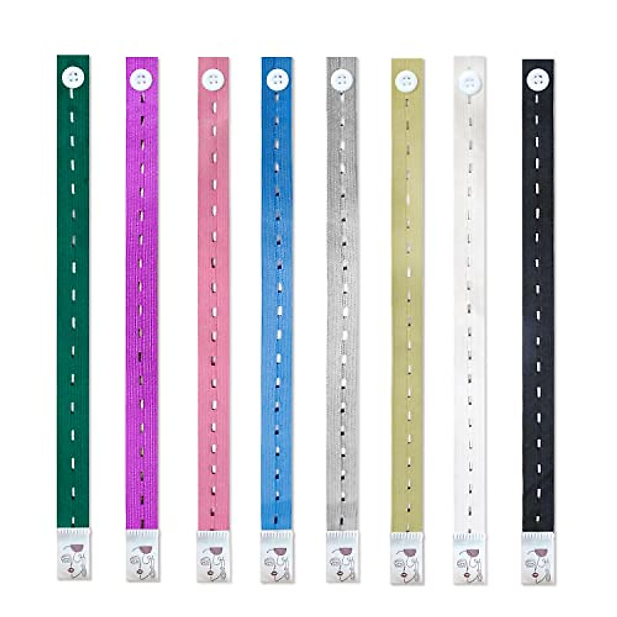 Clothing Storage Strap with Adjustable Button Elastic, Lazy Folding Clothes Storage, Organization Straps for Wardrobe, Travel, Camping (8)