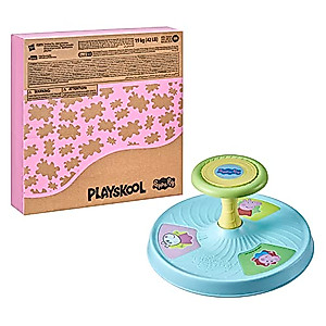 Playskool Peppa Pig Sit 'n Spin Musical Classic Spinning Activity Toy for Toddlers Ages 18 Months and Up (Amazon Exclusive)