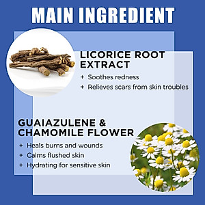 It’S SKIN LI Calming Jelly Pad with Licorice Root Extract, Azulene and Chamomile Extract - Moisturizing and Soothing Facial Toner Pads for All Skin Type, 70 Sheet (4.05 fl.oz.)