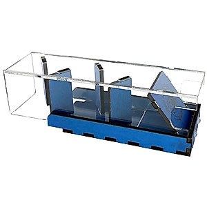 C4Labs Colour Lux Mini Hexagon Dice Tray & Dice Tower-Symphony Blue Bundle